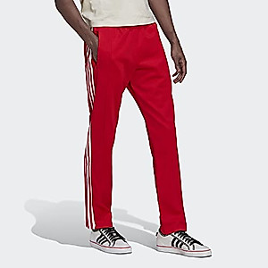 adidas Originals Men's Adicolor Classics Beckenbauer Track Pants, Vivid Red, Small