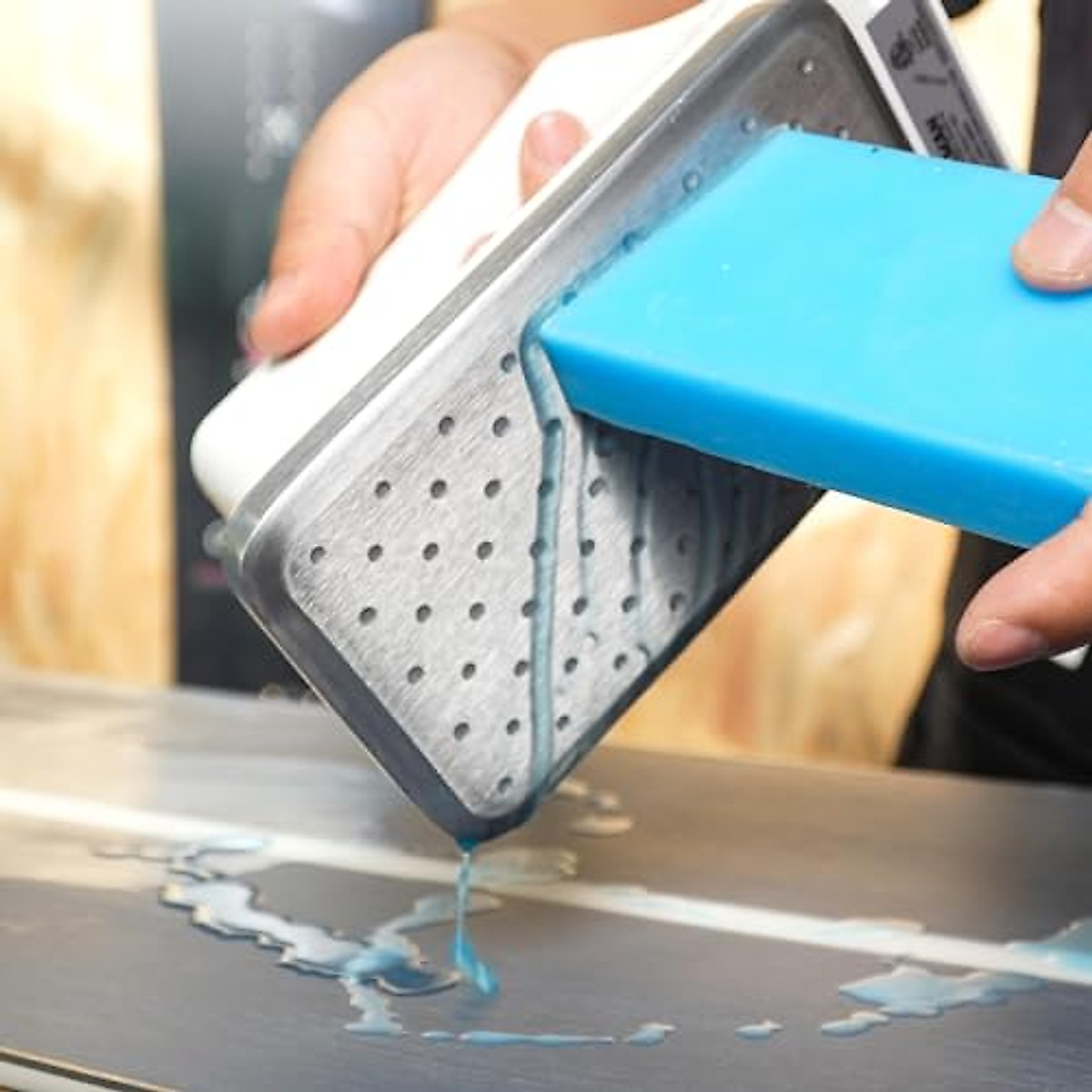 XCMAN Complete Ski Snowboard Tuning Waxing Combo Kit with Waxing Iron,Ski Wax,Side Edge Tuner,Ptex Base Repair,Gummy Stone,Diamond Stones for ski Snowboard EdgeTuning