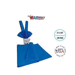 Gift Wrap Color Tissue Paper Gift Wrap Tissue Paper Brilliant Blue 15 x 20 inch 100 Sheets