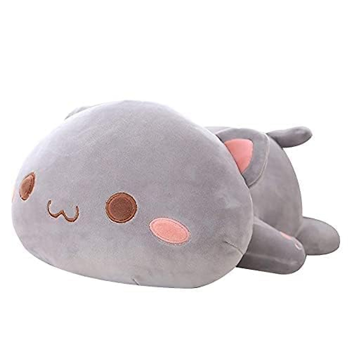 35-65 Kawaii Lying Cat Plush Toys Stuffed Cute Cat Doll Lovely Animal Pillow Soft Cartoon Toys for Children Girls
