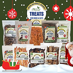 Green Butterfly Brands Beef Tendons for Dogs Made in USA. 6-10 Inch Grass Fed Farm-Raised American Beef Dog Treats. All Natural Dog Dental Chews. Grain Free Odor-Free Beef Dog Chews (8 OZ)