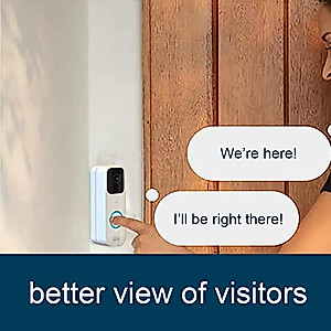Blink Doorbell Mount, Adjustable (15 to 45 Degrees) Corner Kit for Blink Video Doorbell, Wide Viewing Angle Mount (Blink Doorbell is NOT Included)