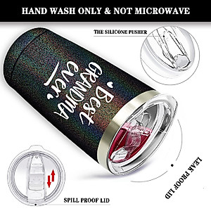 Fufendio Gifts for Grandma - Grandma Christmas Gifts - Great Grandma Gifts - Best Grandma Ever Gifts - Birthday Mothers Day Gifts for Grandma - Grandma Mug Tumbler 20oz