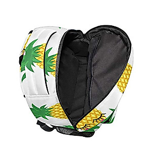 Qilmy Pineapple Backpack for Girls for School Backpacks