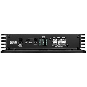 Sound Storm Laboratories EV4000D Class D Monoblock Car Audio Amplifier – 4000 High Output, 1 Ohm, Low Pass Crossover, Hook Up to Subwoofer for Bass