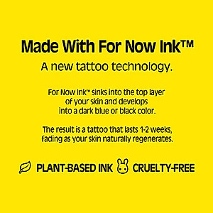Inkbox Freehand Ink Temporary Tattoos | Lasts Up to 2 Weeks | best for Artists, Long Lasting Temp Kit Tattoos, and Temporary Tattoo Drawing (1 Fl Ounce (Pack of 2))