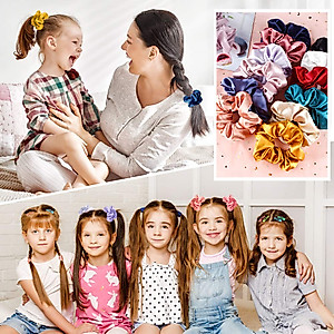 Girls' Variety Pack Hair Accessories - Scrunchies, Elastic Bands, Hair Clips (748PCS)