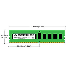 A-Tech 16GB Replacement for Dell 370-AEVQ - DDR4 3200MHz PC4-25600 ECC Registered RDIMM 2Rx8 1.2V - Single Server Memory RAM Stick (370-AEVQ-ATC)
