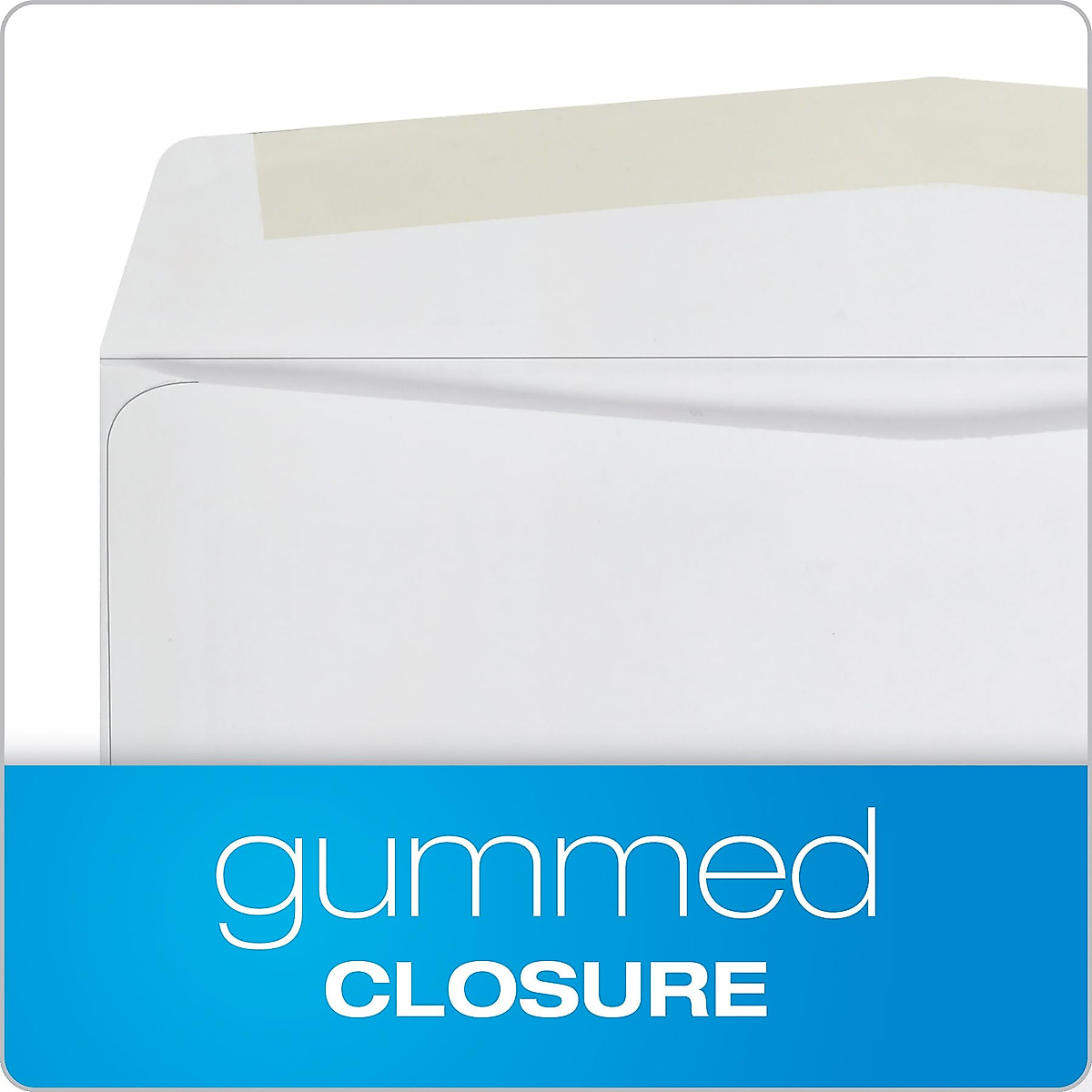 Quality Park #10 Envelopes, 4-1/8 x 9-1/2 Inches, 24 lb White, Gummed, 500 per Box (QUA90020)