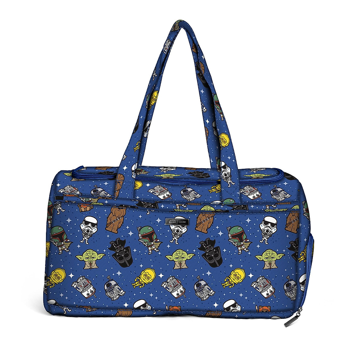 New! Super Star Plus - STAR WARS™ Galaxy of Rivals, JuJuBe Weekender Diaper Bag, Zippered Overnight Travel Duffel Bag with Baby Changing Pad, Shoe Compartment, Tote Bag Shoulder Straps