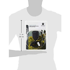 Motorola 53724 Remote Speaker Microphone (Black)