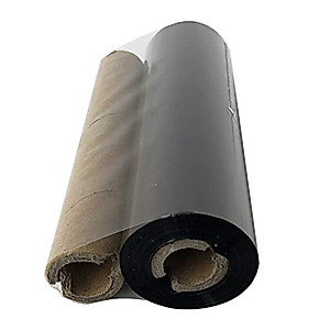 Officeuct Thermal Transfer Ribbon 4.33"x244'(110mmx74m)-1 Roll. Resin Enhanced Wax Barcode Black Ribbon 1/2 Inch Core Ink Outside for Zebra Eltron Datamax Zebra TLP2844 TLP2442 GC420t GK420t GX420t