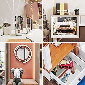 FunStick Flexible Mirror Stickers Wall Stickers 12"x78.8" Self Adhesive Non Glass Safety Mirror Stickers Reflective Peel and Stick Mirror Paper Roll for Crafts Fun House Party Mirror Wall Decor PET