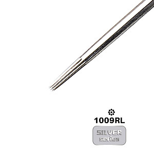 Dragonhawk Silver Series Tattoo Needles Assorted Liners and Shaders 50 Pcs Disposable & Sterilized Mixed Size Tattooing Needle Box YBZ