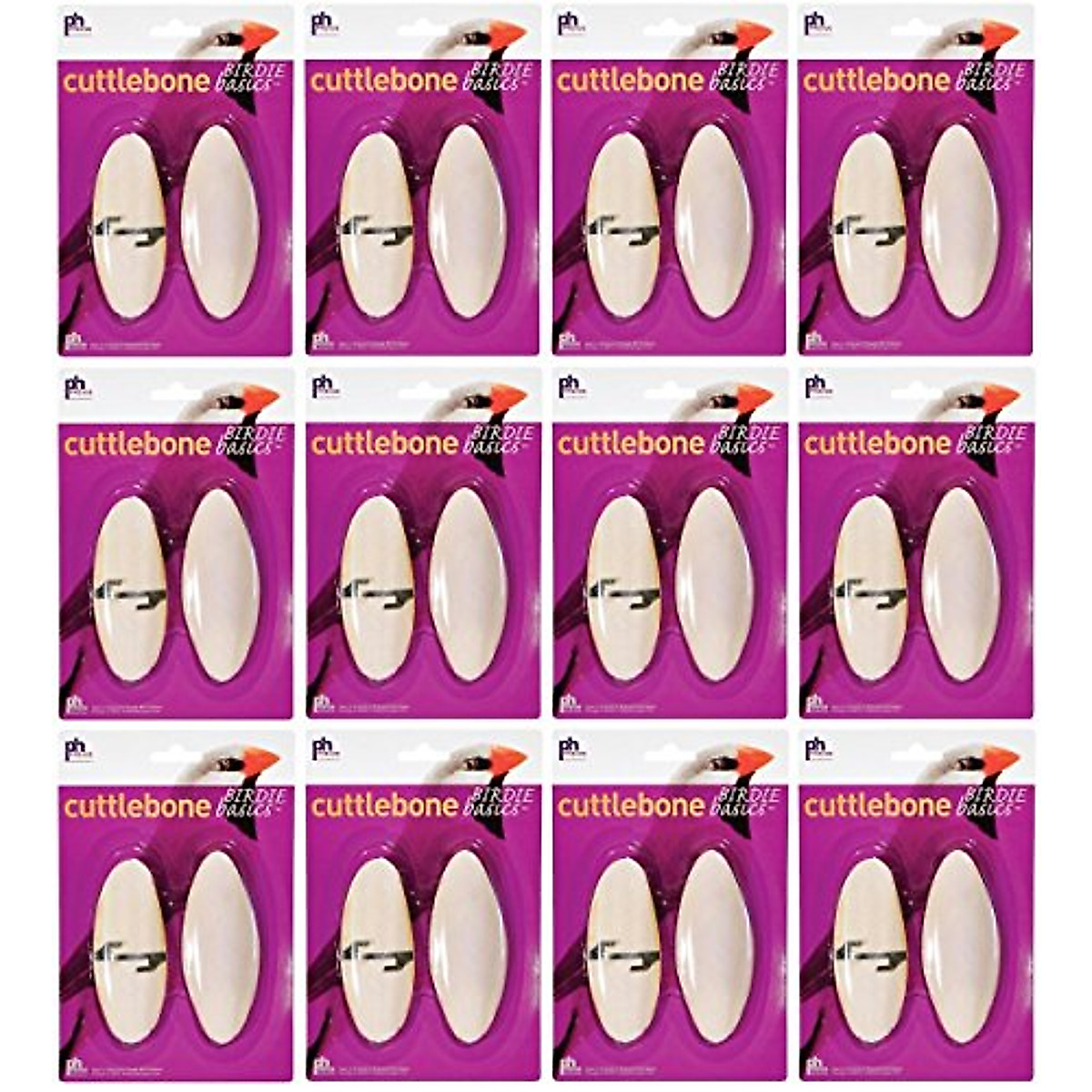 Prevue Pet Products Cuttlebone, Small 4-5 Inch (24 Count)