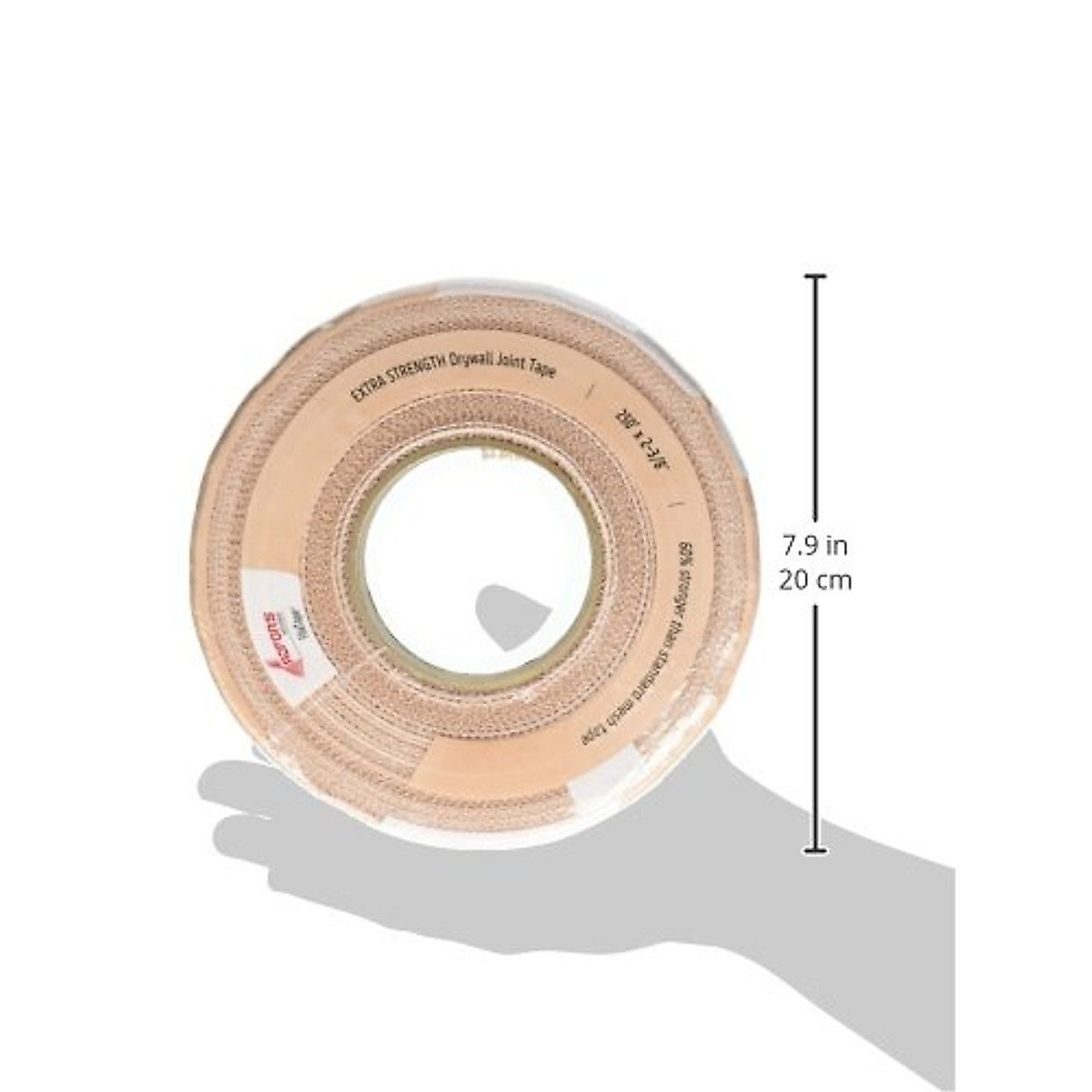 FibaTape FDW8666-U 2-3/8x250 Extra Strength Drywall Joint Tape