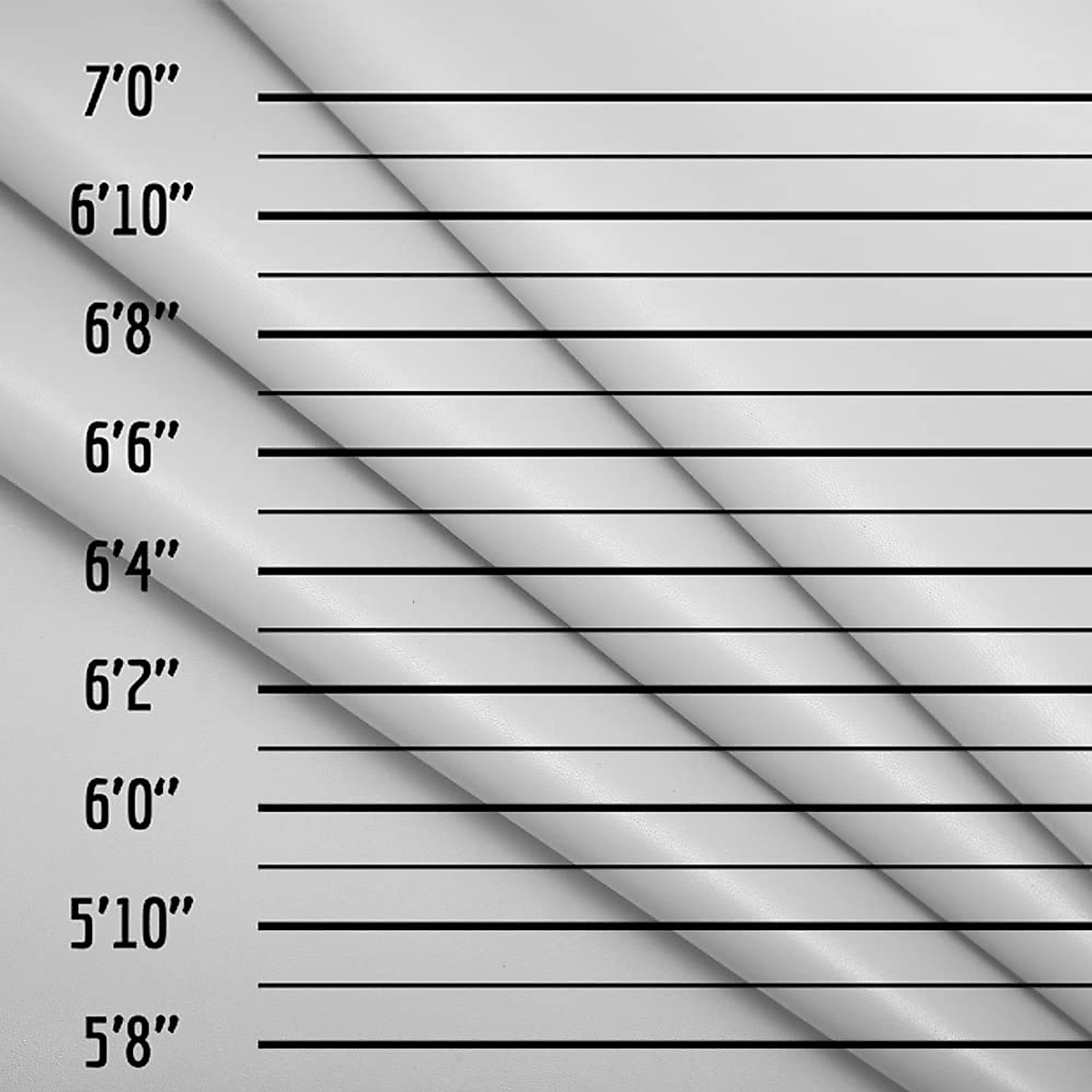 DePhoto Police Lineup Photography Backdrop Black line Mugshot Decor Photo Background for Party Banner Children Game Vinyl Studio Prop PGT602A 6x6ft