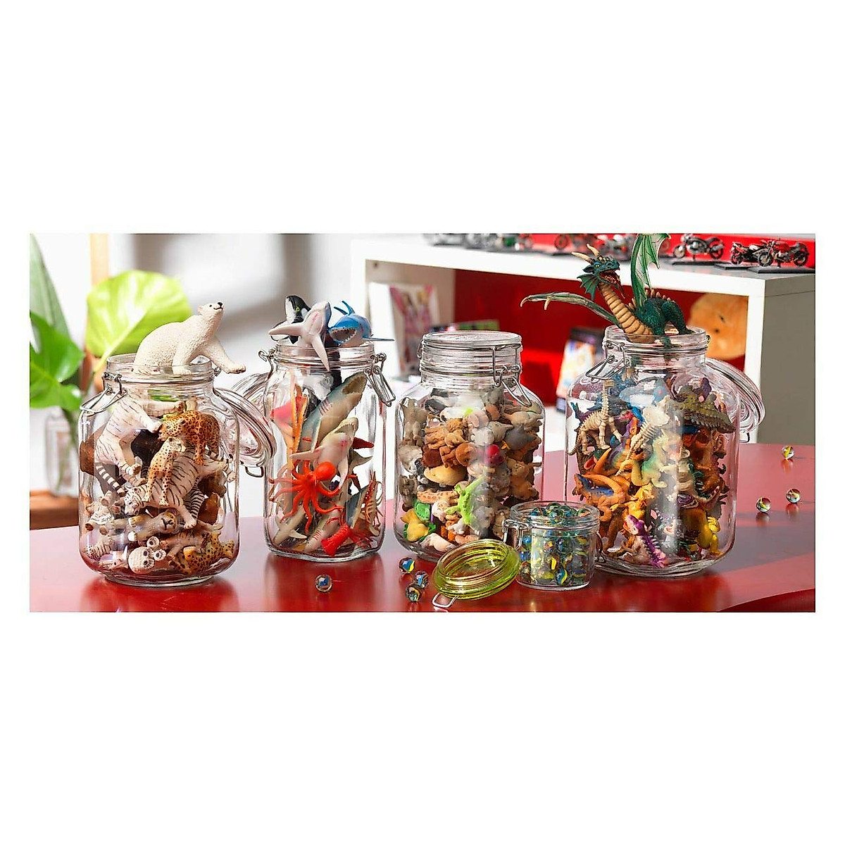 Bormioli Rocco Clear Fido Jar, 50.75 Oz, 50.75 Ounce