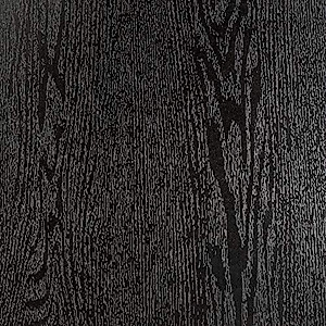 Walker Edison 2 Door Cabinet Corner Wood TV Stand for TV's up to 48" Living Room Storage Flat Screen Living Room Storage Entertainment Center, 44 Inch, Black