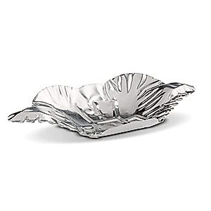 MT Products Disposable Aluminum Foil Pans Crab Shells - Freezer and Oven Safe - Individual Serving Pie Plate Great For Baking And Serving Seafood (50 Pieces)