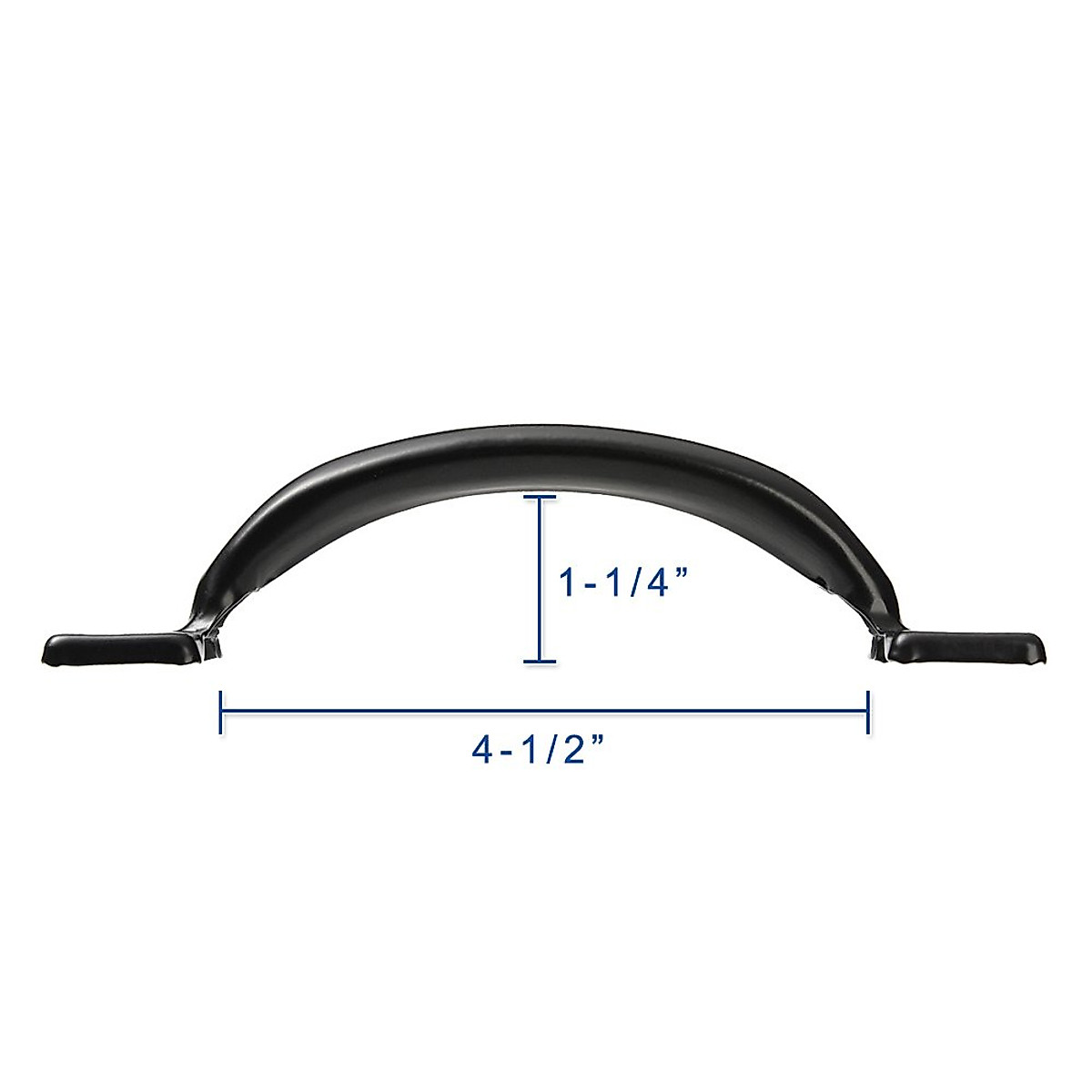 LIZAVO V171 6-1/2" Pulls in Black- 2 Pack