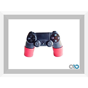 Playbudz Pro Grips for PlayStation 5 Controller (PS5) Combo Pack (2 Pairs) - Compatible With (PS4, XB1, Xbox 360, Xbox One, Nintendo Switch Pro, PS3) Controller
