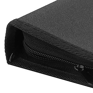 Art Portfolio Case Carry Bag PVC Portable Painting Plate A3 Drawing Sketch Board Storage Bag 14.6 x 18.9 Inches Black