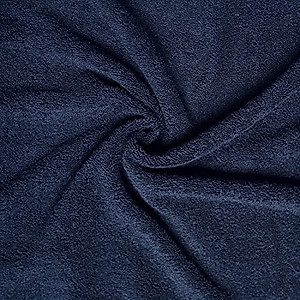 ATEN Homeware Luxury Egyptian Cotton Bath Towels Extra Large - 500 GSM 3 Pieces of 26x54 Inches Bath Sheets - Highly Absorbent and Quick Dry Towel Set - Super Soft Towels for Bathroom (Navy)
