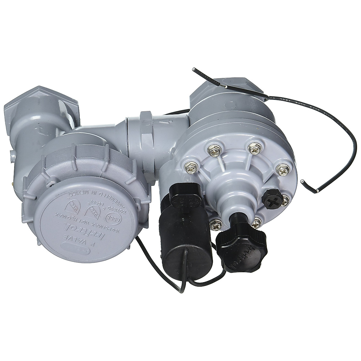 Irritrol 2713APR Electric Anti-Siphon Valve of Stainless Bonnet with Flow Control, 1"