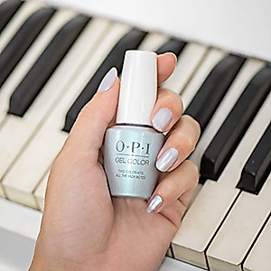 OPI GelColor, This Color Hits all the High Notes, Blue Gel Nail Polish, Milan Collection, 0.5 fl oz