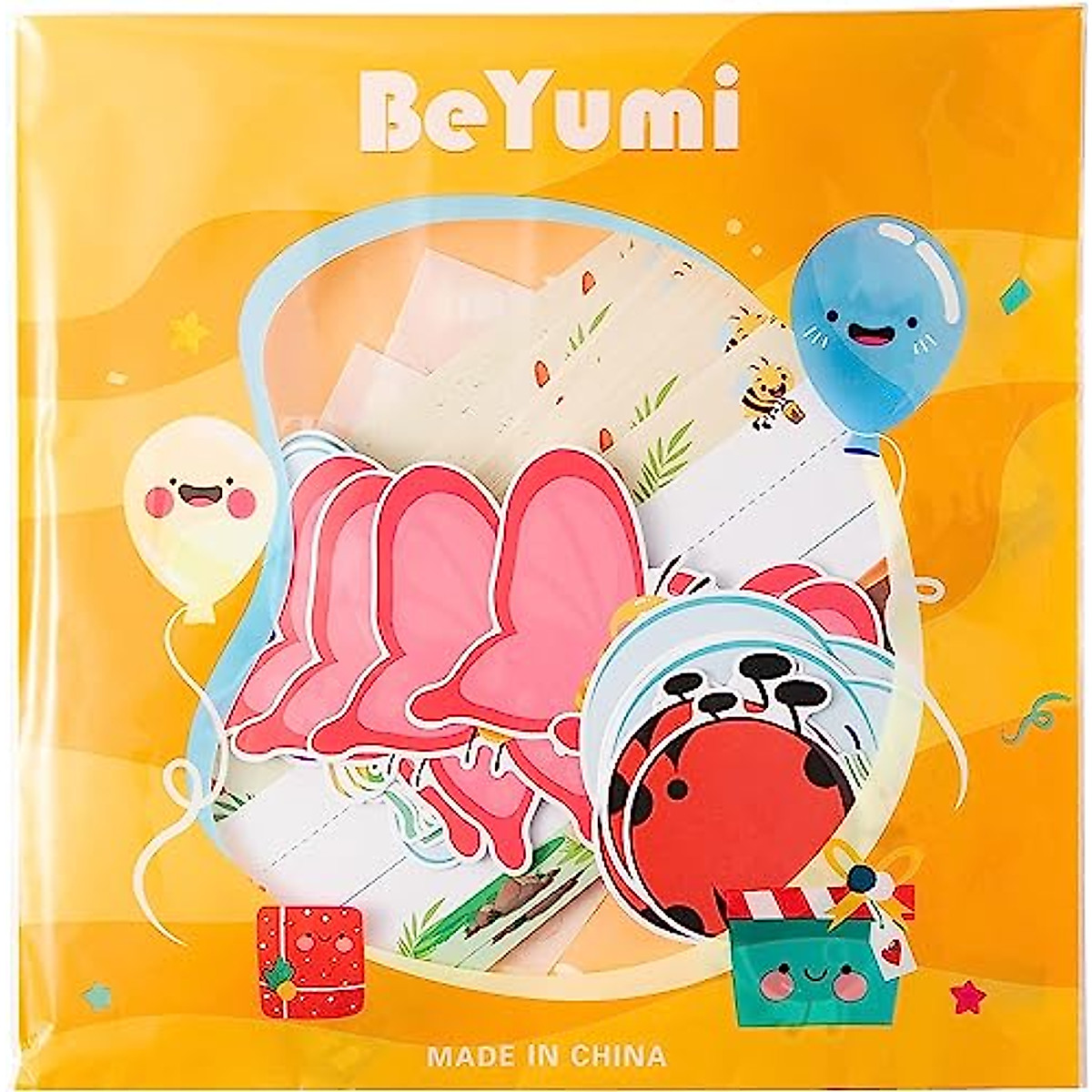 BeYumi 60Pcs Insects Name Tags for Classroom Decor