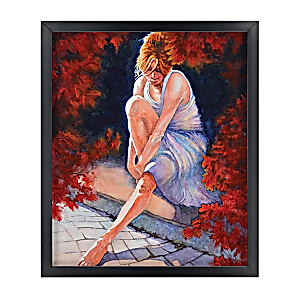 Gotham Deep Gallery Frames - 3 Pack of Professional Gallery Frames for Canvas, Paintings, Presentation & More! - [Black - 16x20"]