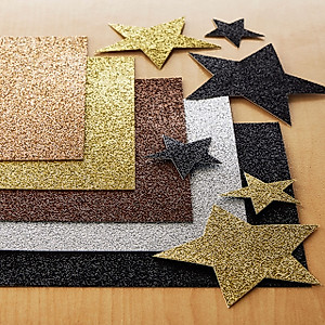 Metallic Glitter Cardstock Paper Pad by Recollections™, 4.5”; x 7”;