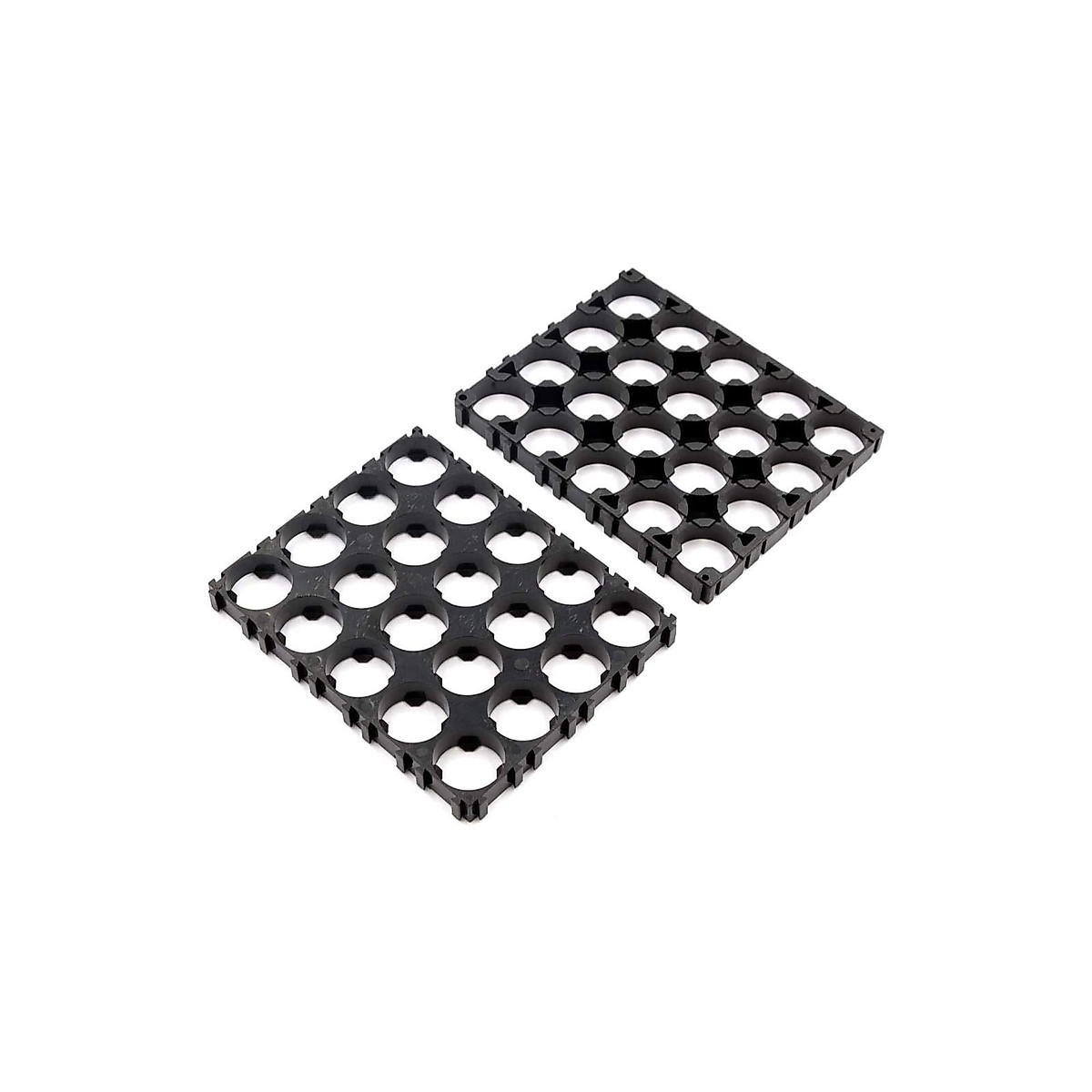 Bestol 3x5 Cell/4x5 Cell/2xCell/3xCell/18x6x50x1 Cell 18x6x50 Batteries Spacer Radiating Shell Plastic Heat Holder Bracket (20pcs 4X5 Cell)