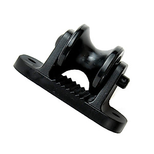 Zareba Black Plastic Roller Insulator for Wood Posts – 10 Pack