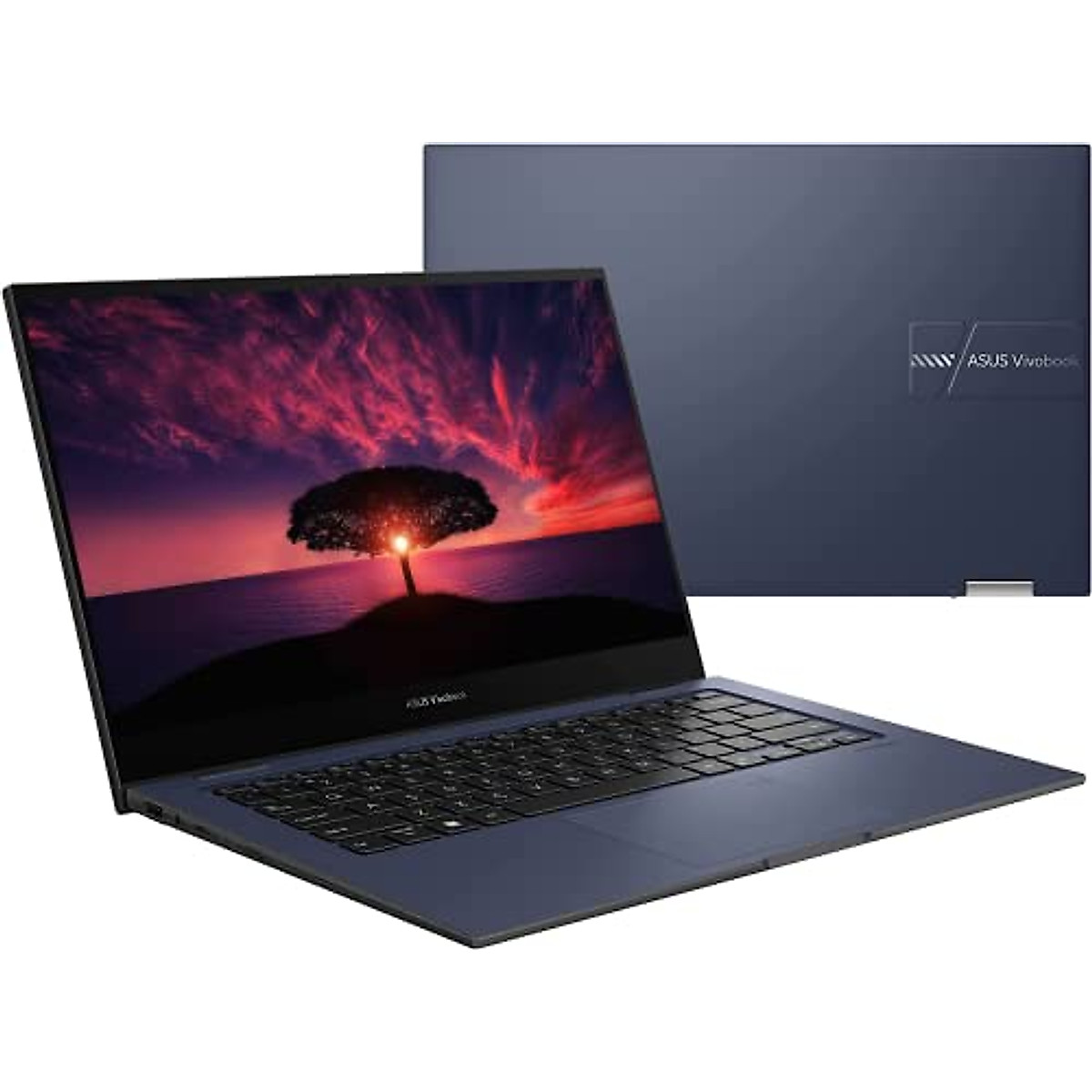 ASUS Vivobook 2-in-1 Convertible Laptop, 14" HD Touchscreen, Intel Celeron N4500, Windows 11 Home, 4GB RAM, 64GB eMMC, 512GB SSD, NumberPad, Type-C, 1-Year Microsoft 365 Personal, PCM Stylus Pen