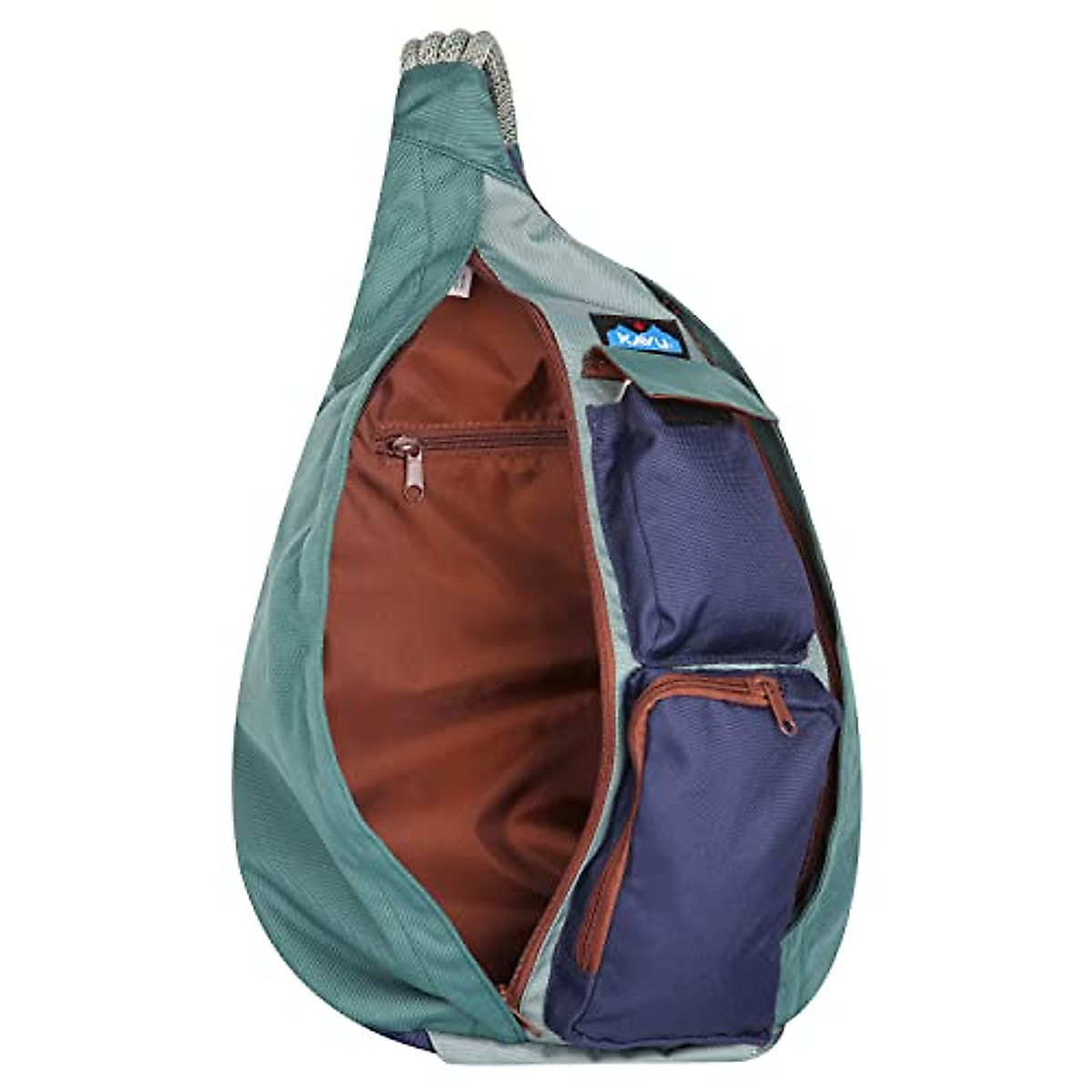 KAVU Original Rope Sling Pack with Adjustable Rope Shoulder Strap - Tree Hugger