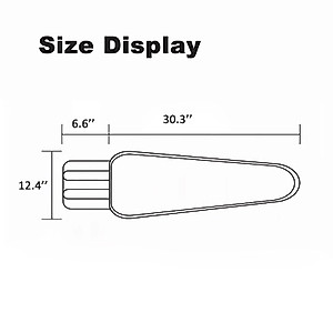 Tabletop Iron Board with Ironing Guard, Portable Ironing Board with Iron Rest, Foldable Mini Ironing Board with Heat-Resistant Cover and Cotton Pads（37×12.4in） (Black)