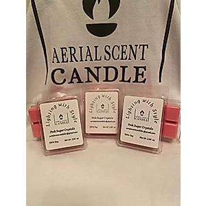 Aerial Pink Sugar Crystals Wax Melt