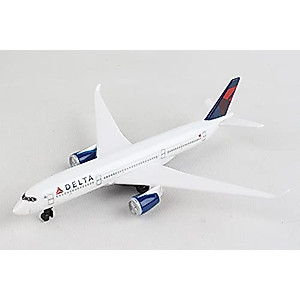 Daron Worldwide Trading Delta A350 Single Plane Airline Single Plane, White