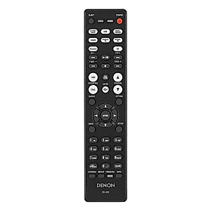 Denon Receiver RCD-N10, Bluetooth Receiver with Integrated CD Player, AM/FM Tuner, & Wi-Fi, for Smaller Rooms and Houses, Amazon Alexa Compatibility, Supports TV & More