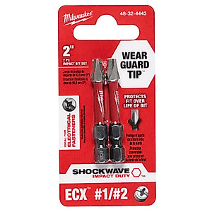 MILWAUKEE ELEC TOOL 48-32-4443 2" Ecx PWR Bit Combo