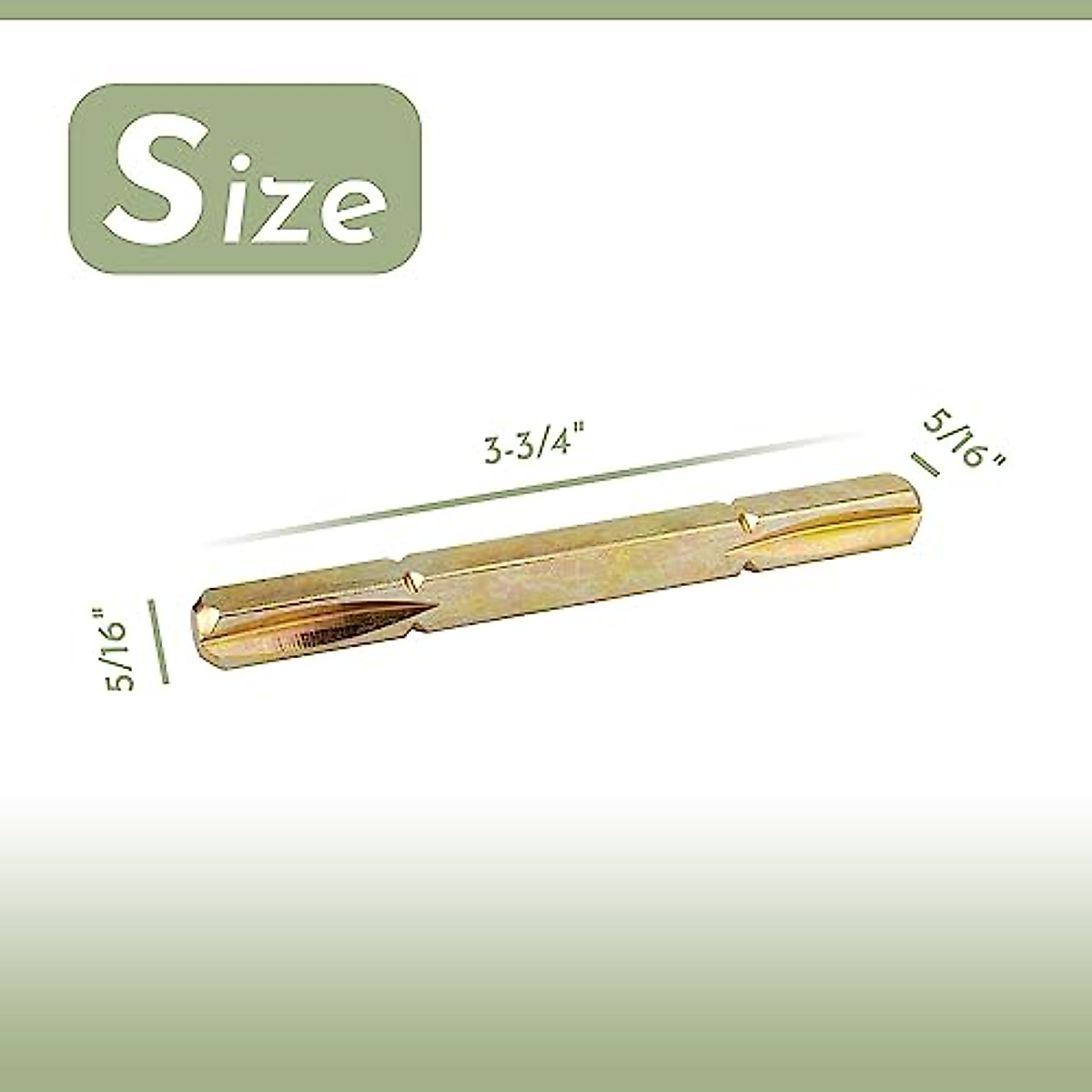 SyunsXoon Door Handle Spindle 3-3/4 inch Long Spare Patio Door Spindle Bar Replacement for Andersen Door Handle Parts 2579830