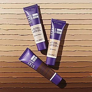 Rimmel London Stay Matte Liquid Mousse - 200 Soft Beige - Foundation, Lightweight, Shine Control, Oil-Free, 1oz