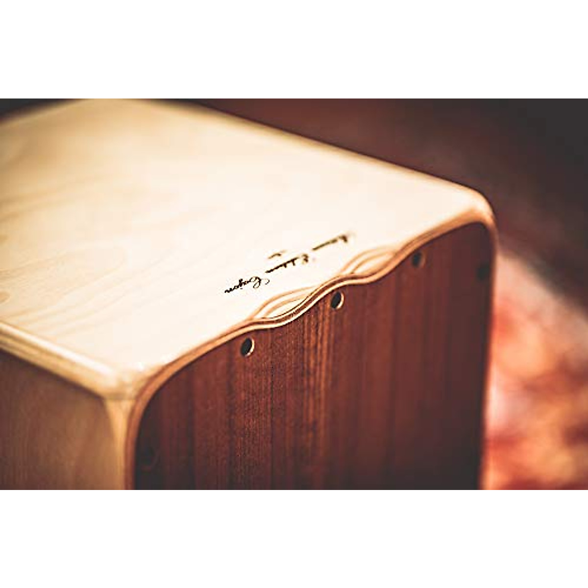 Meinl Artisan String Cajon with Mongoy Frontplate / Baltic Birch Body - MADE IN SPAIN - Bulería Line, 2-YEAR WARRANTY (AEBLMY)