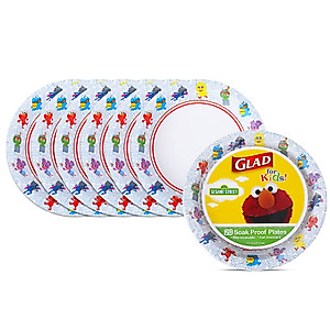 Sesame Street Party Supplies Set - 18 Person Elmo Birthday Party Bundle with Disposable Sesame Street Plates, Bowls, and Cups Plus Loot Bags | Sesame Street Party Favors
