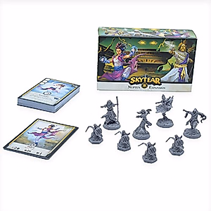 Skytear Nupten EXPANSION - Unleash Reality-Bending Powers with 4 New Heroes! Fighting Strategy Game for Kids & Adults, Ages 14+, 2-4 Players, 45 Minute Playtime, Made by Skytear Games