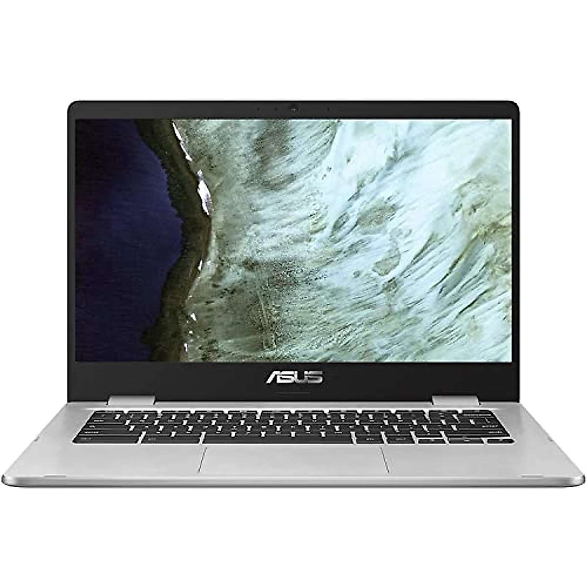Asus Chromebook 14" HD Anti-Glare Nano-Edge Display Laptop Computer, Intel Celeron N3350 up to 2.4GHz, 4GB DDR4, 64GB eMMC Flash Memory, HD Webcam, 802.11ac, Bluetooth, USB-C, MicroSD, Chrome OS