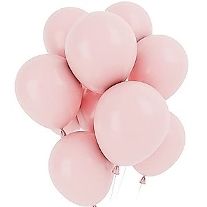 Pink Balloons 12 Inch 50 Pcs Baby Shower Party Balloons Happy Birthday Decoration Balloons Gender Reveal Wedding Party Decoration