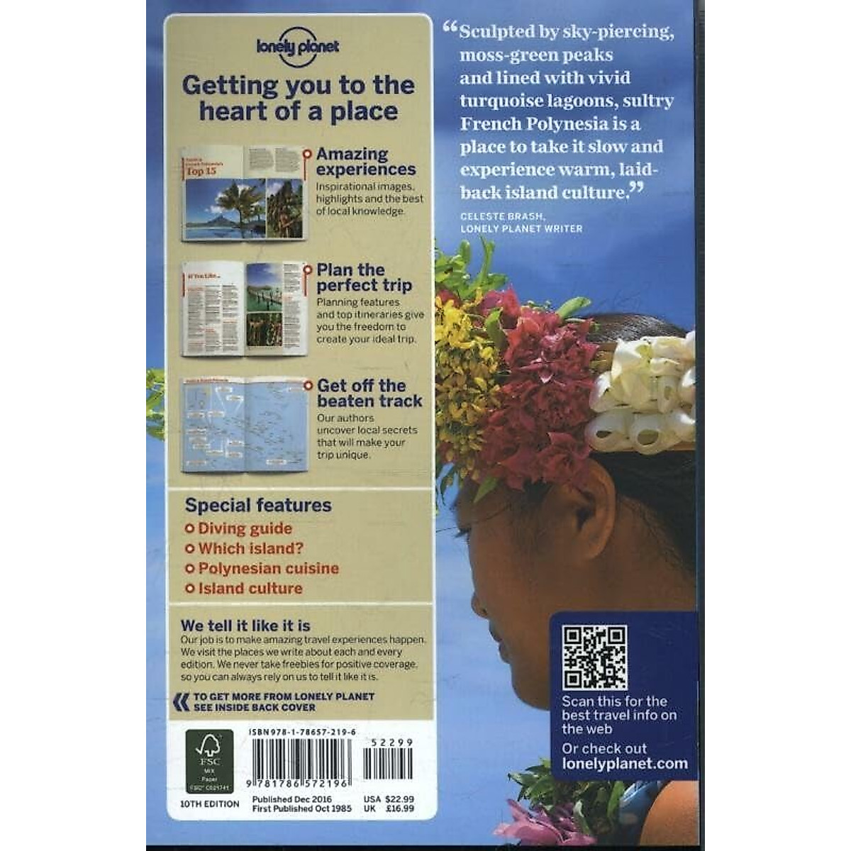 Lonely Planet Tahiti & French Polynesia 10 (Travel Guide)